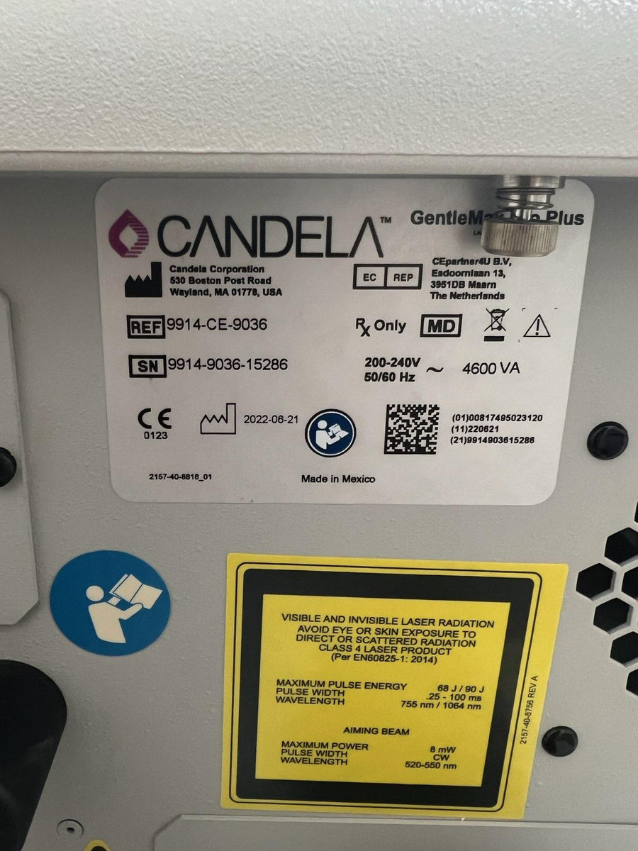 Candela Gmax Pro Plus – Cosmetic Laser Exchange