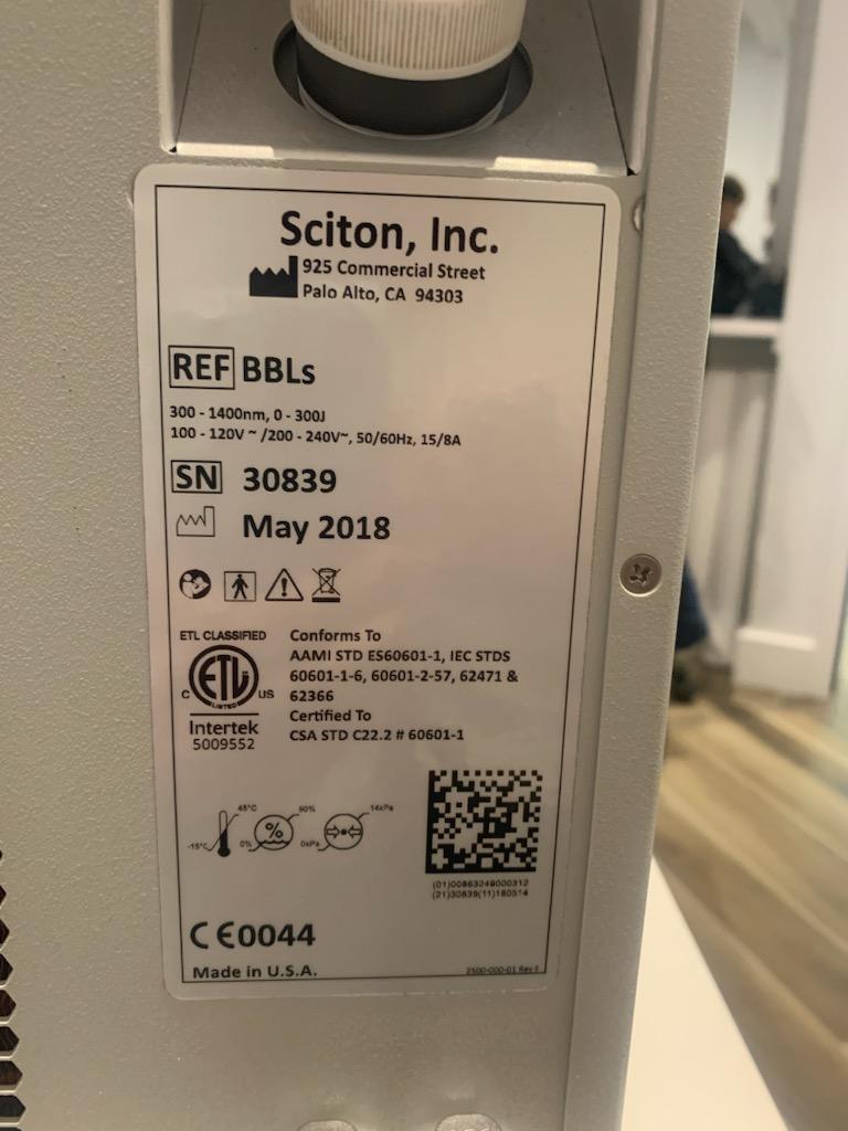 Sciton BBLs – Cosmetic Laser Exchange