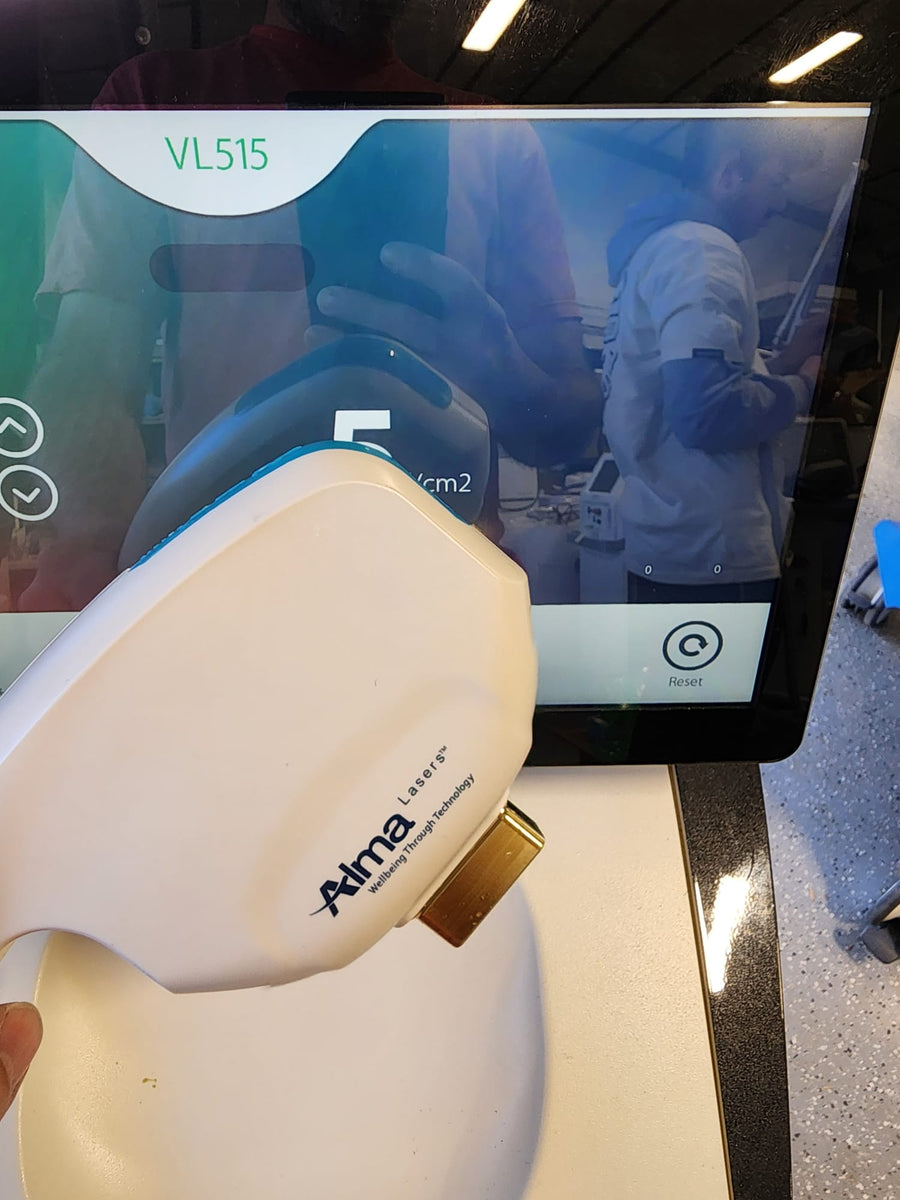 2015 Alma Harmony XL Pro ClearLift Dye VL SHR – Cosmetic Laser Exchange