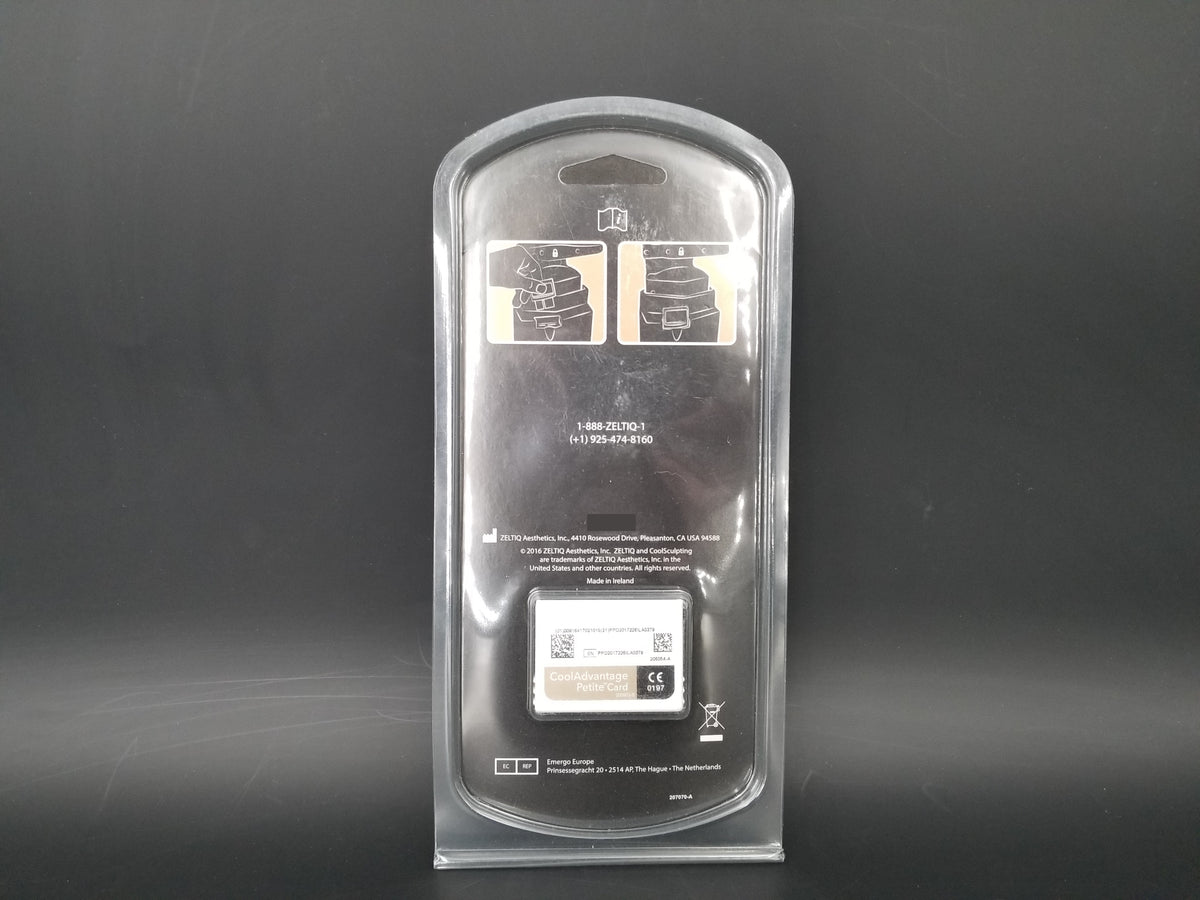 Zeltiq CoolSculpting CoolAdvantage Petite Bronze Cool Card 1 Cycle REF ...